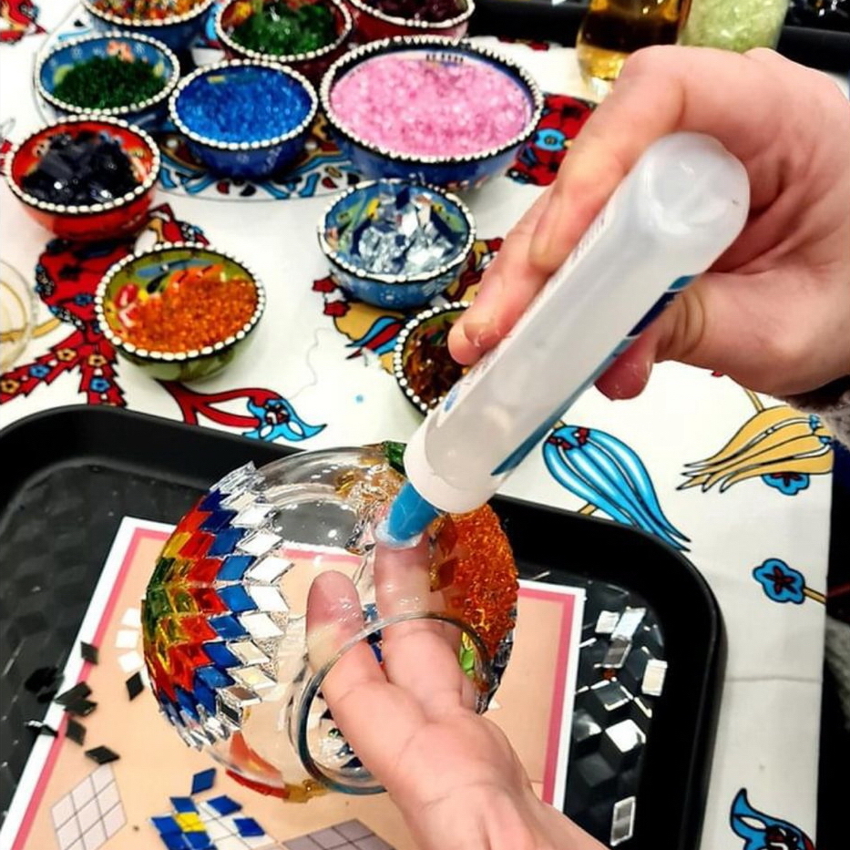 Love in Istanbul | Mosaic Lamp Making